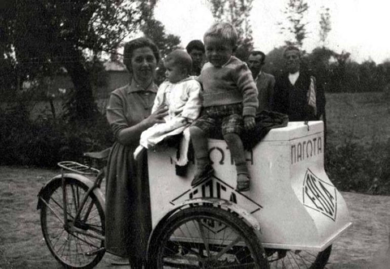 Η παλιά παγωνιέρα και το παγωτό κασάτο
