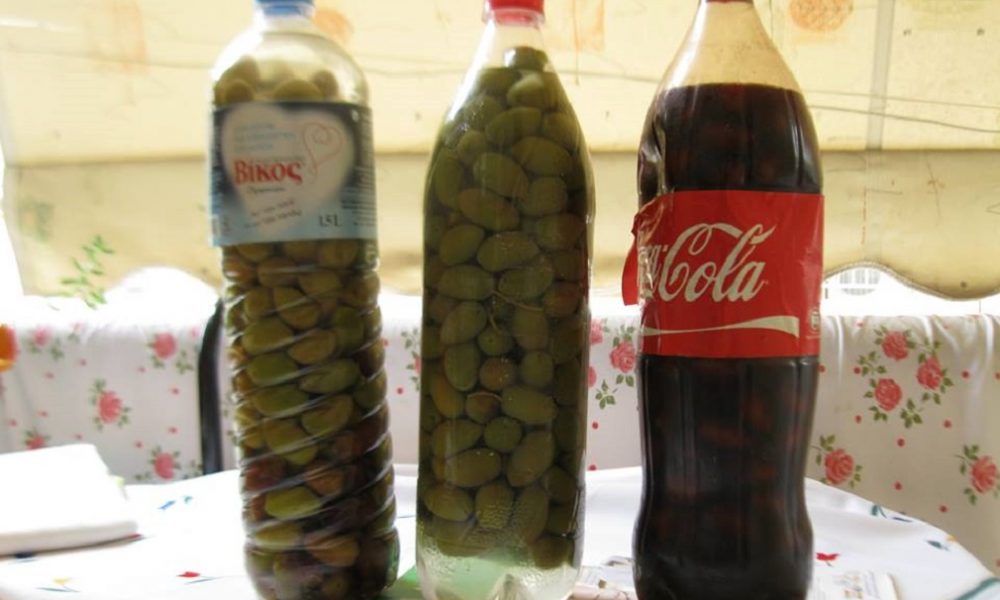 Ελιές στο μπουκάλι