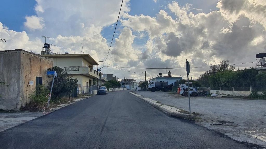 Σε Εξέλιξη τα έργα ασφαλτόστρωσης στο Τυμπάκι